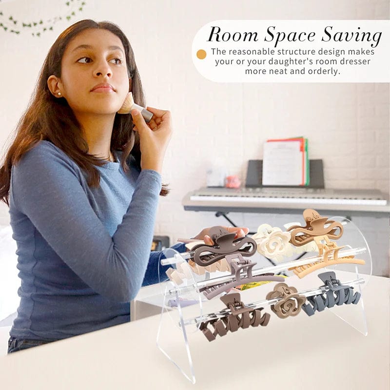 360-Degree Rotating Hair Claw Clip Holder for Women– SearchFindOrder