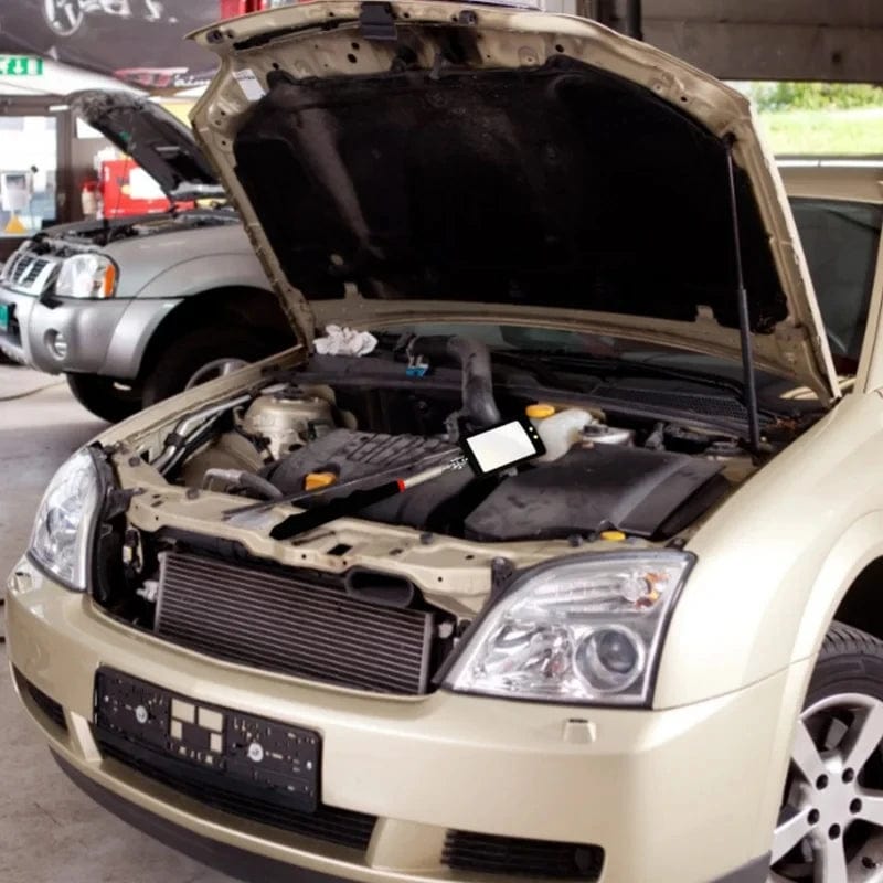 Car 360° Inspection Mirror with LED Light– SearchFindOrder