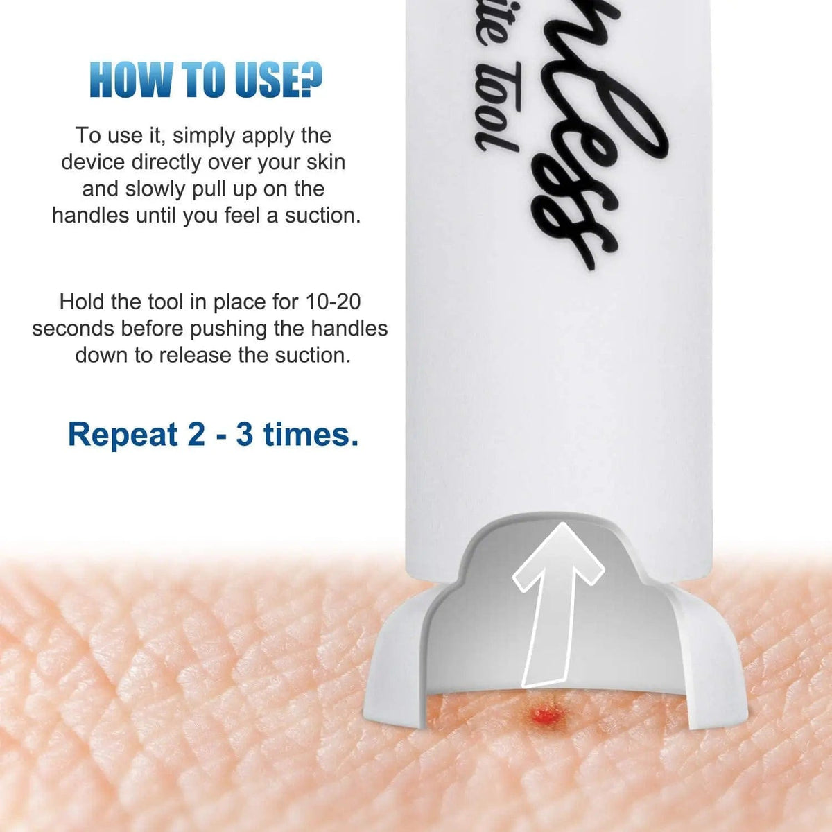 Natural Outdoor Mosquito Bite Venom Extractor– SearchFindOrder