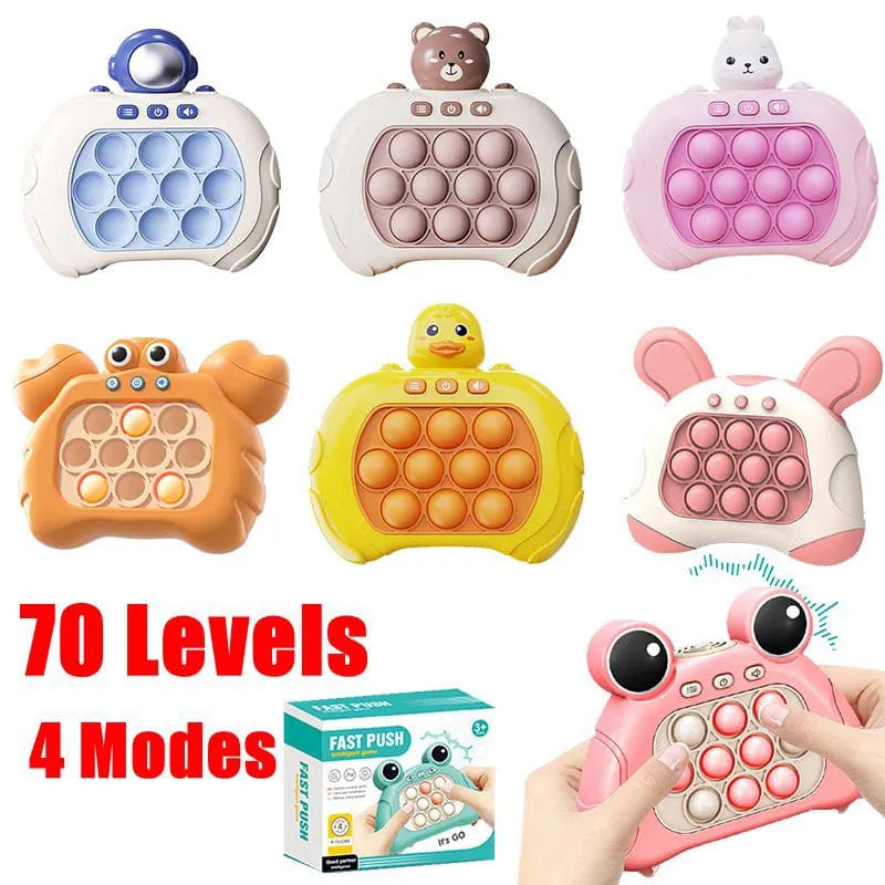 Quick Push Pop It Pro Game Console Fidget Toys for Kids and Adults ...