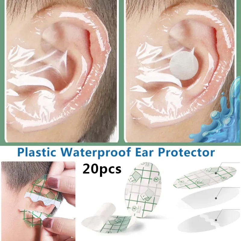 20-Piece Ear Covers, Waterproof Splash Guard Ear Protectors Kit for Sw ...