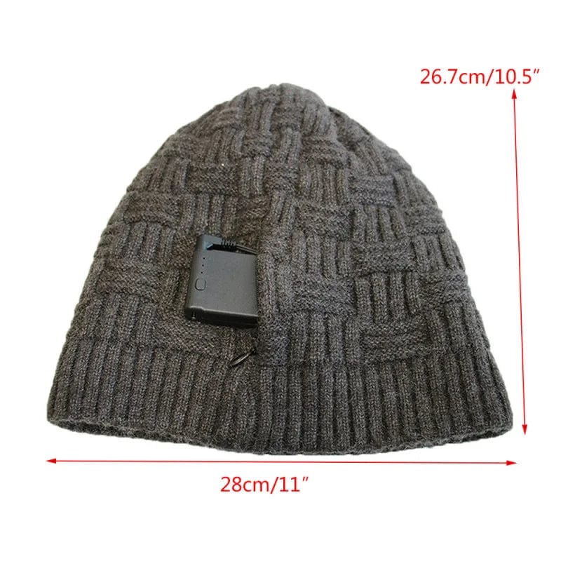 Thermal Comfort Rechargeable Heated Beanie Hat– SearchFindOrder