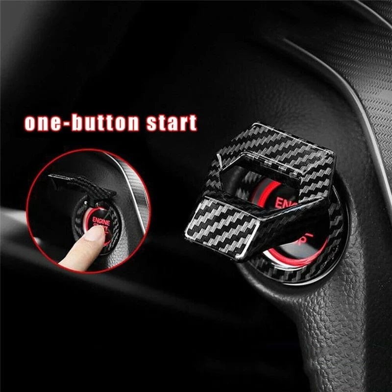 Car Start-Stop Button Decorative Cover – Elevate Your Vehicle Interior ...