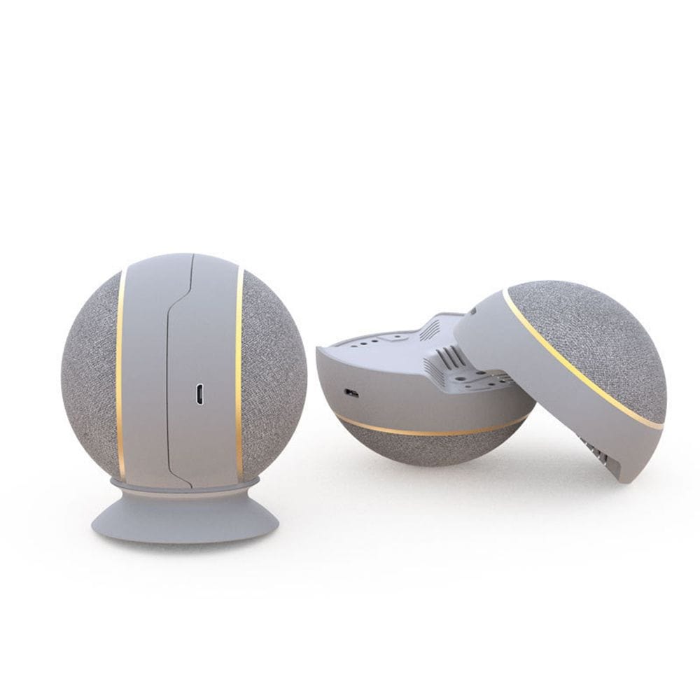 2-in-1 Smart Magnetic Spherical Wireless Bluetooth Stereo Speaker ...