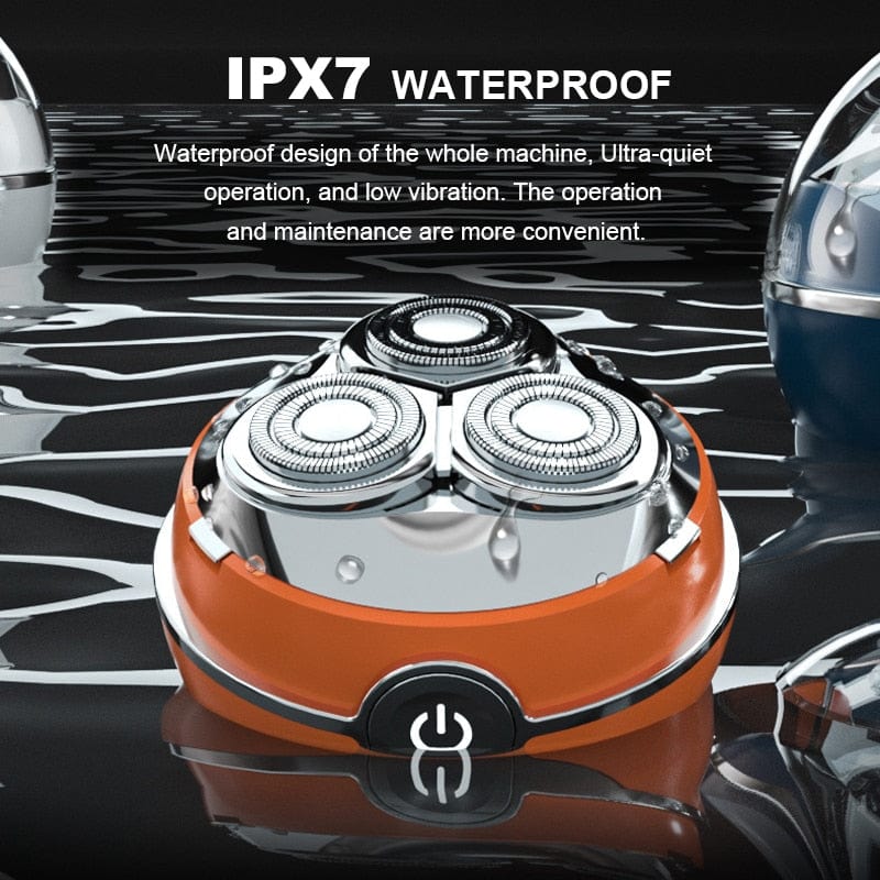 Mini Portable Waterproof Rechargeable Electric Rotary Razor ...