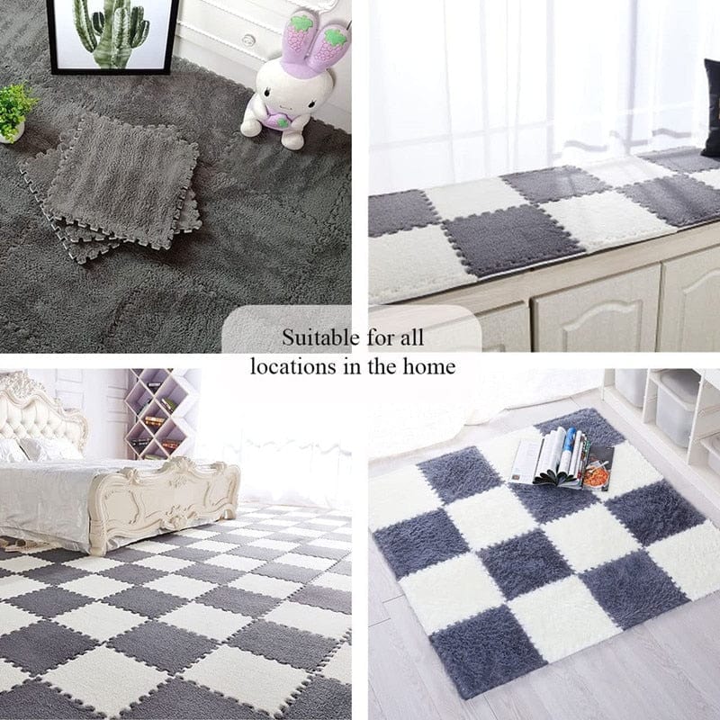 Easy DIY Puzzle Floor Mat Carpet – SearchFindOrder