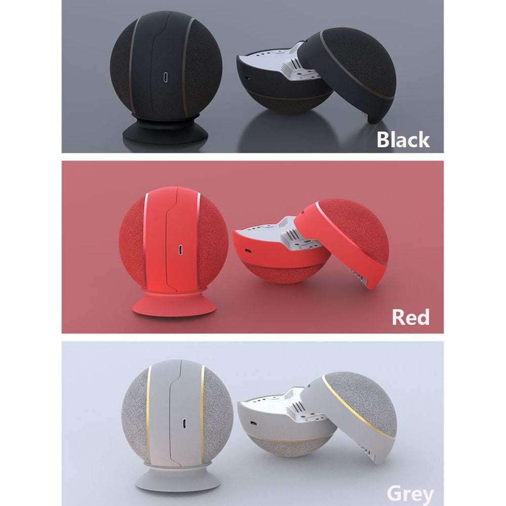 2-in-1 Smart Magnetic Spherical Wireless Bluetooth Stereo Speaker ...